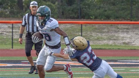 Nj Football All Shore Gridiron Classic Aulander Daniels Winning Play