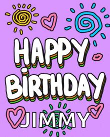 Happy Birthday Jimmy S Tenor