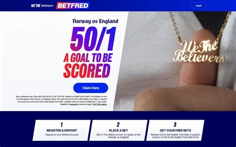 Betfred World Cup Offer 501 For A Goal In Norway Vs England The