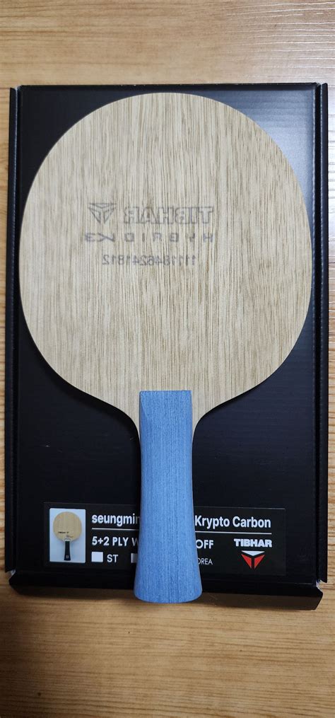 국대 조승민 티바 특주 판매합니다 ★★ 회원 벼룩시장 ★★ 탁벼시 탁구벼룩시장 탁구용품