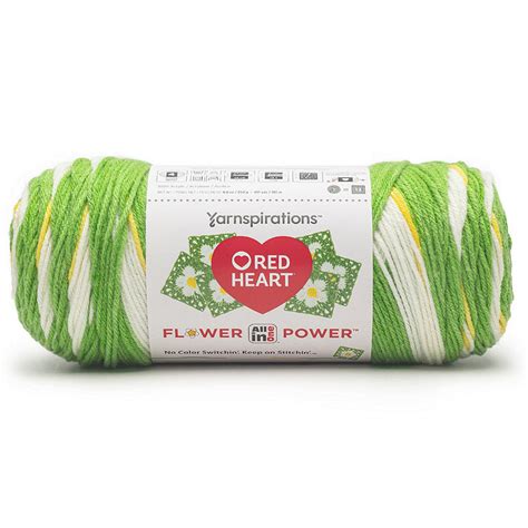Red Heart All In One Granny Square Yarn FLOWER FIELD Oriental Trading