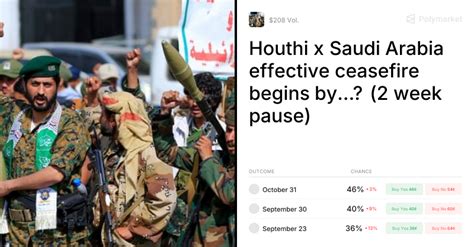 Houthi X Saudi Arabia Effective Ceasefire Begins By 2026