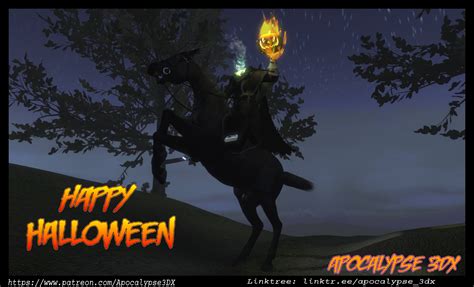 Happy Halloween D Render Digital Art By Apocalypse DX