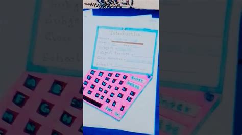 School Project Art 🐷🐷 Youtube