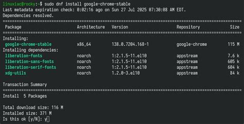 How To Install Google Chrome On Rocky Linux