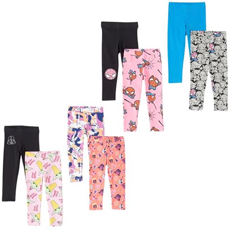 Run 4 Pack Girls Leggings From 3xx