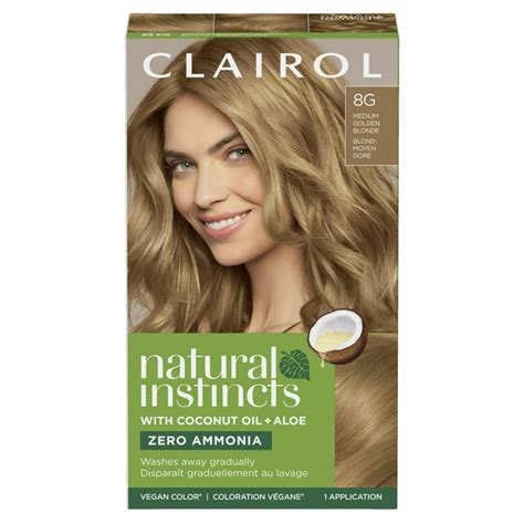 Clairol Natural Instincts Demi Permanent Hair Color Creme 8g Medium