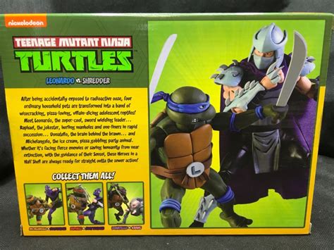 Lot Of 4 Teenage Mutant Ninja Turtles 2 Pack Action Figures Leonardo