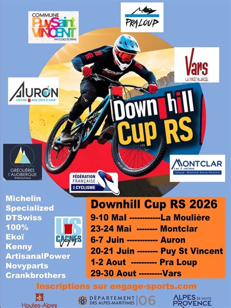 Méga Maxi Calendrier De Courses Dh Et Enduro 2026 Tchouktv