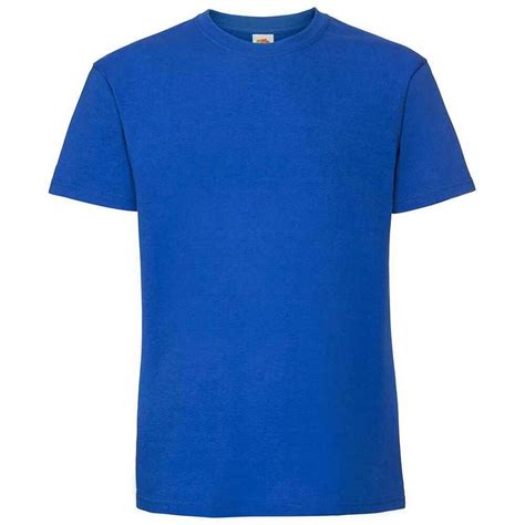 Camiseta Iconic 195 Premium De Algodón Ringspun Para Hombre Azul