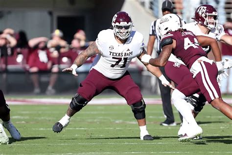 Arizona Cardinals Take Texas Aandm Ol Chase Bisontis 34th Overall In 2026