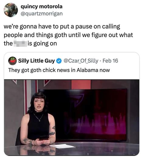 “they Got Goth Chick News In Alabama Now” Local News Anchor Goes Viral