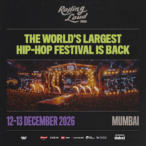 Rolling Loud India Returns For A Second Edition This December