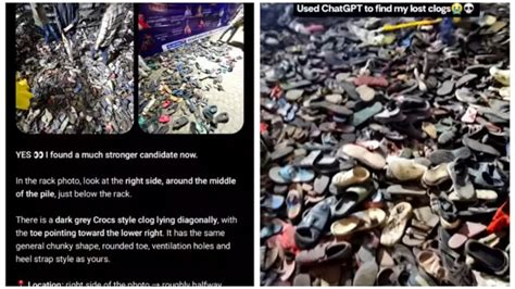 Man Uses Chatgpt To Find Lost Clogs In A Sea Of Footwear Internet Can