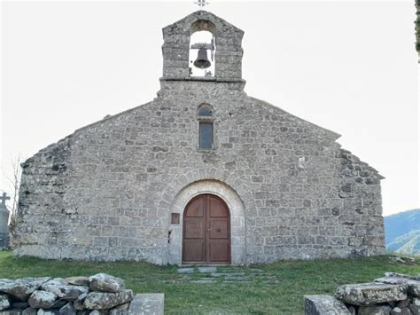 Pourchères Le Village Aux Deux églises Eglise Romane Pourchères