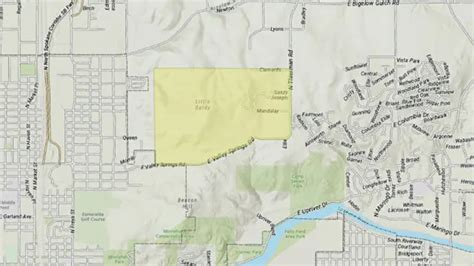 Evacuations Lifted For The Little Baldy Fire Burning North Of Beacon Hill