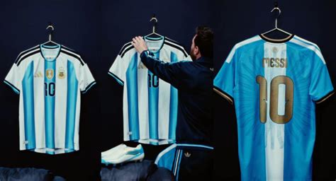 Lionel Messi Presenta La Camiseta Oficial Para Su Despedida