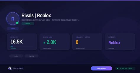 Rivals Roblox Discord Server — 236k Members Join Roblox 2026