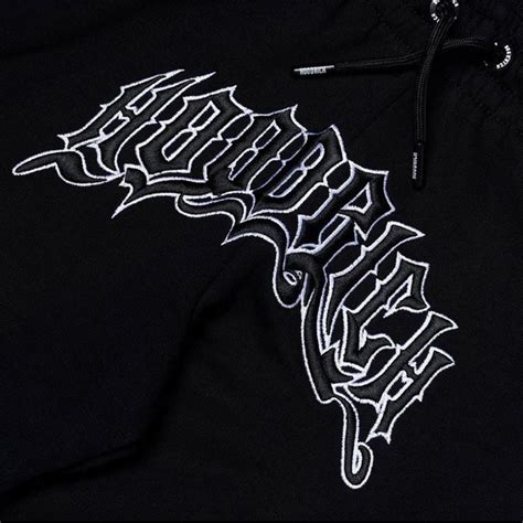 Hoodrich Ritual Regular Open Hem Jogger Black White Hj04250199