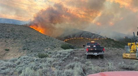 Box Elder Countys Johnson Canyon Fire Estimated At 6 273 Acres