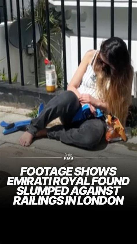 Footage Shows Emirati Royal Al Nahyan Slumped Against Railings