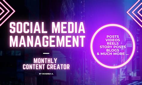 Be Your Facebook And Instagram Social Media Content Creator By S Akhter