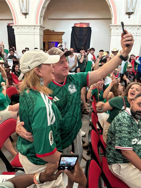 Sen Mark Kelly Gets Skewered For Wearing Mexico Jersey At World Cup Game