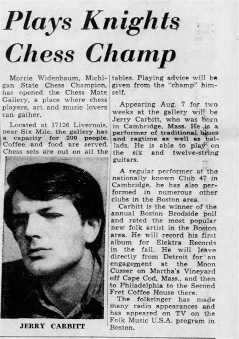 Detroits Chess Mate The Forgotten Incubator Of Joni Mitchell