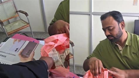 On Camera Gst Officer Caught Taking Rs 8 Lakh Bribe In Bengaluru