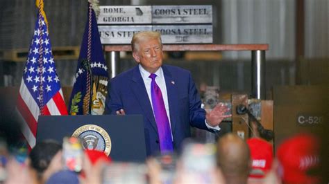 Trump Returns To Georgia For 2026 Midterms Rally Wabe