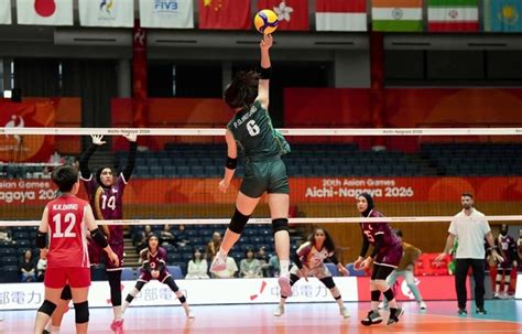 Vietnam Womens Volleyball Team Defeats Qatar 3 0 At Asiad 20 Cục Thể