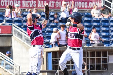After Blue Angels Cameo Conine Goes Deep Twice During Blue Wahoos Win
