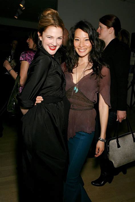 Lucy Liu Has Nude Drew Barrymore Photos From Charlies Angels Us Weekly