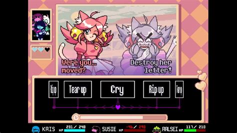 Deltarune How To Unlock And Defeat Pink Secret Boss In Chapter 5 Mad