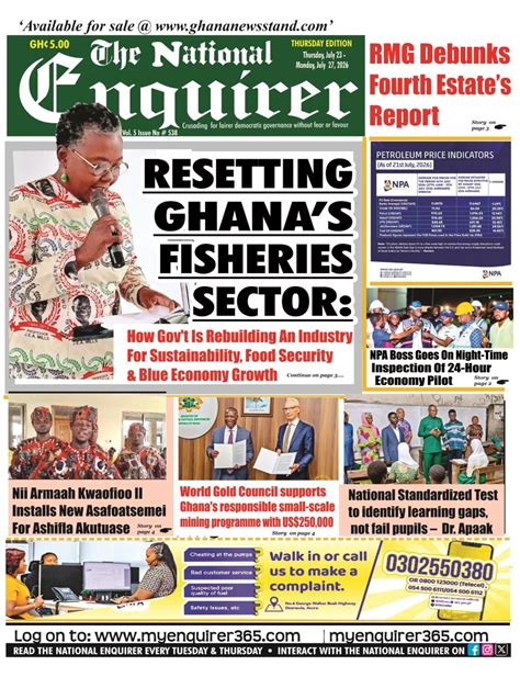 Newspaper Headlines Thursday July 23 2026 Prime News Ghana