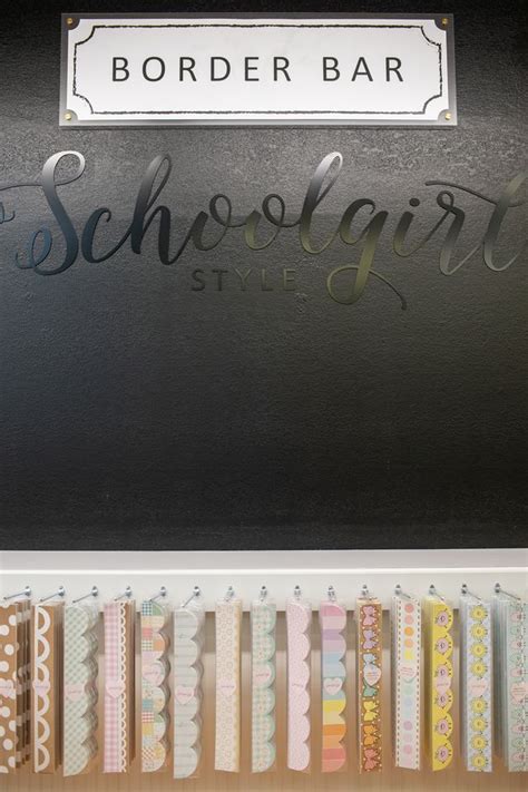 New 2026 Classroom Bulletin Board Borders Schoolgirl Style