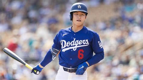 Dodgers Lineup Vs Rangers Hyeseong Kim Starting Shohei Ohtani Bobblehead Night