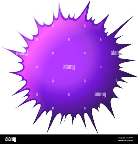 Purple Ink Stain On Stock Vector Images Alamy