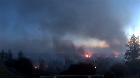 Bird Feeder Camera Films Timelapse Of Spokane Fire Devastation