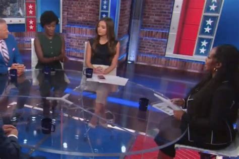 Cnn Descends Into Chaos As Hosts Argue Over Donald Trumps Blonde Aide Natalie Harp