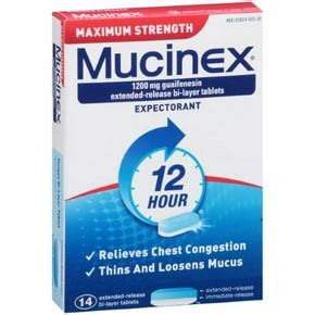 Mucinex Over The Counter Medication