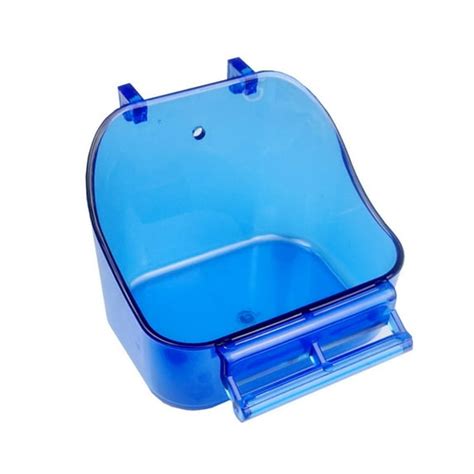 Bird Bath Box Bathing Cage Accessory For Small Birds Parakeet Budgies