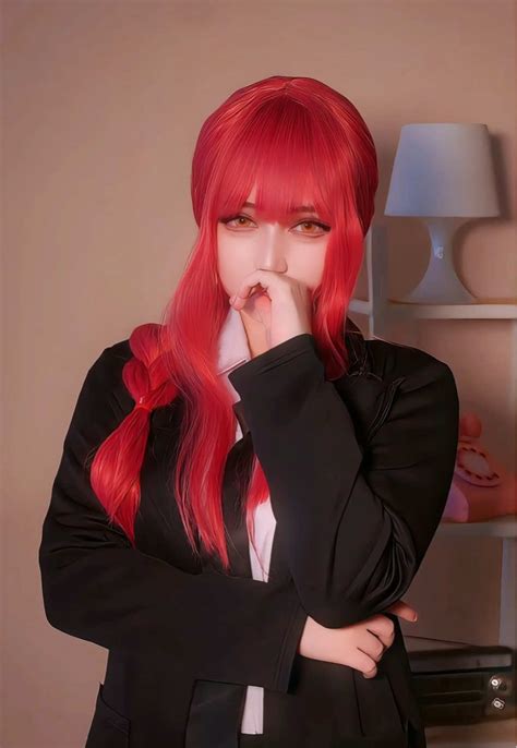 Makima Cosplay Anime Character Transformation Tiktok