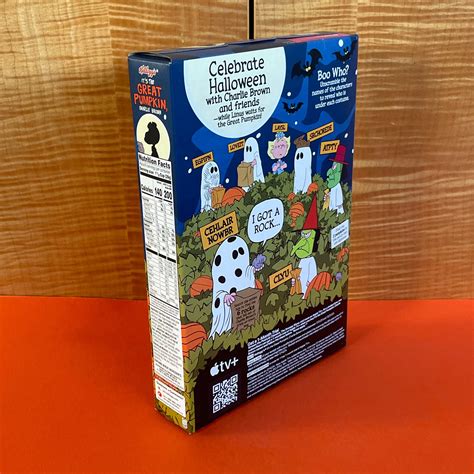 Its The Great Pumpkin Charlie Brown Cereal • New Full Sealed Kellogg