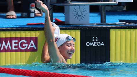 American Kate Douglass Reclaims 50m Freestyle World Record