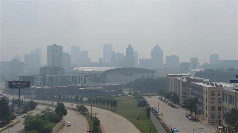 Wildfire Smoke From Minnesota Canada To Blanket Wisconsin This Week