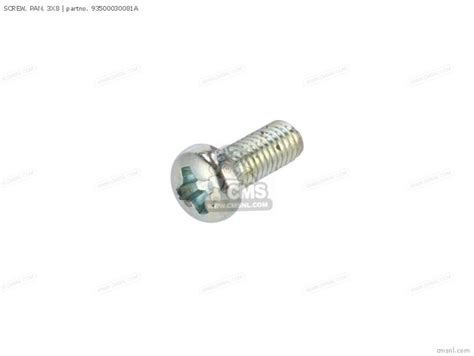 Screwpan3x8 For Honda Order At Cmsnl