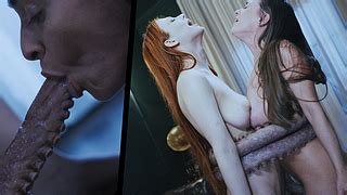 Real Life Hentai 3d Josephine Jackson And Sofia Rivers Having Sex At
