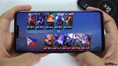 Lg V50 Thinq Mobile Legends Gaming Test Mlbb Snapdragon 855 Ictfix