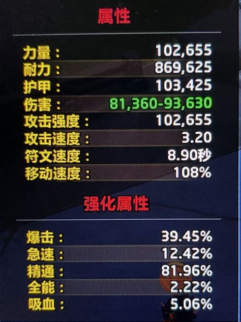 这样的属性可以不？暴击实在降不下去了… 精通够用不？ Nga玩家社区